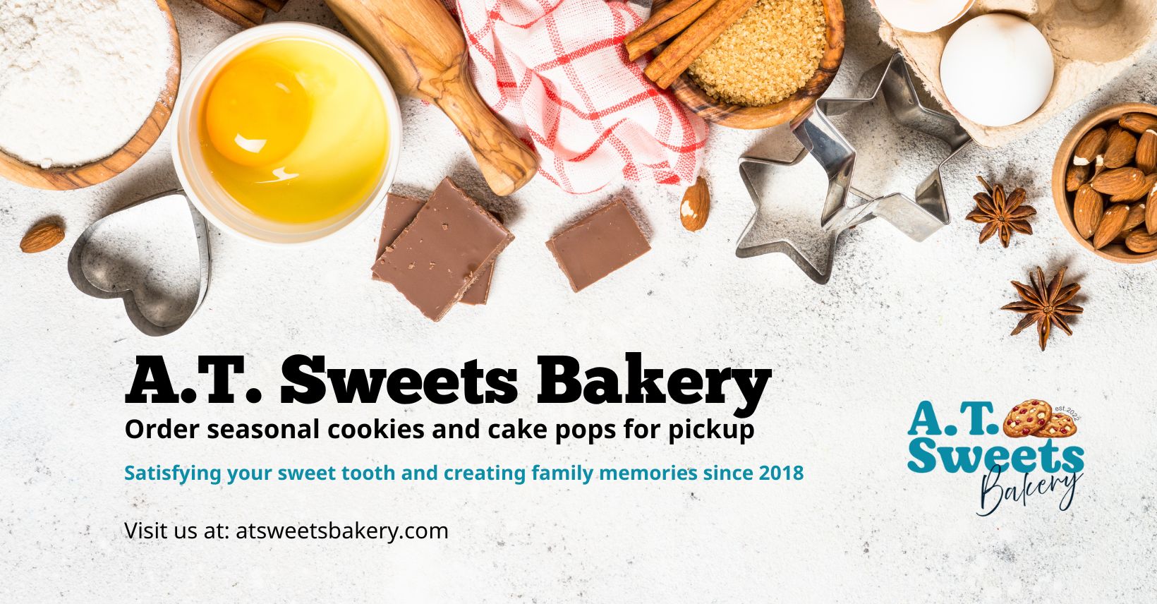 A.T. Sweets Bakery Seasonal Specials - AT Sweets Bakery